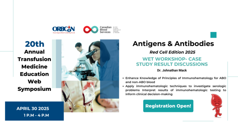 2025 CBS/ORBCoN Technical Wet Workshop – ORBCoN