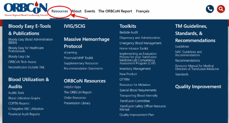 A Tour Through ORBCoN’s Resource Drawer – ORBCoN